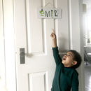 Personalised Children's Door Sign By Karin åkesson Design ...