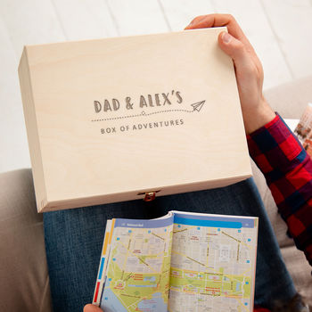 Personalised Daddy Adventure Box By Dust And Things ...