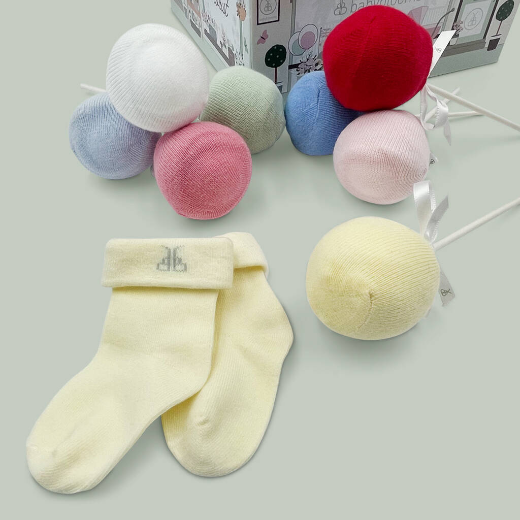 Sock Pops Assortment By Babyblooms | notonthehighstreet.com