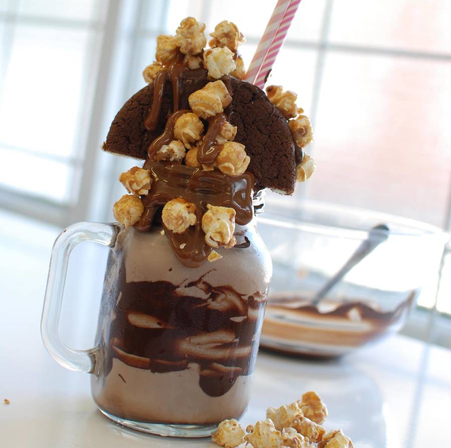 fully loaded freak shake kit by bakes box | notonthehighstreet.com