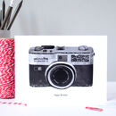Minolta Camera Greetings Card By Fiona Clabon Illustration ...