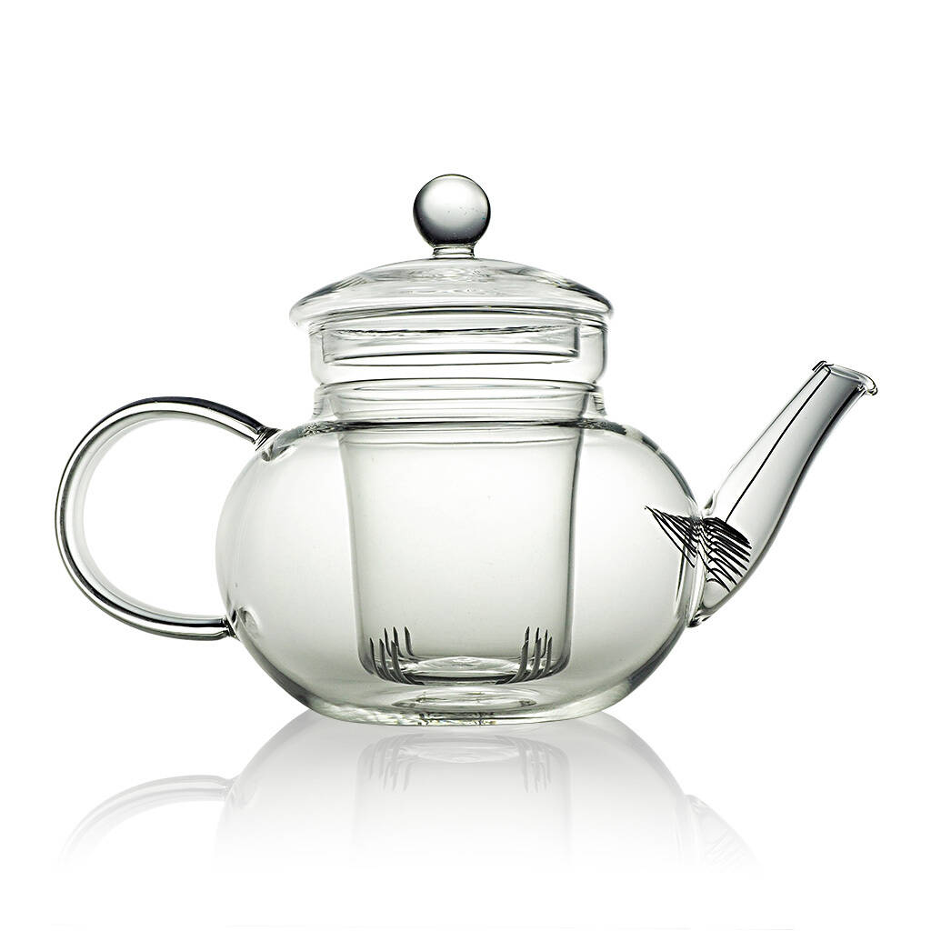 Classic Glass Teapot 600ml With Infuser By The Exotic Teapot ...