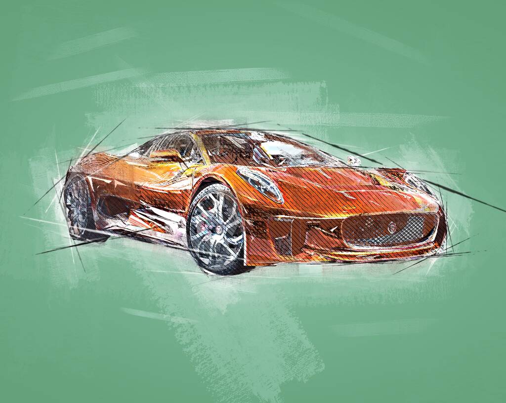 Personalised Custom Car Art Print By Pixelstopaper | notonthehighstreet.com