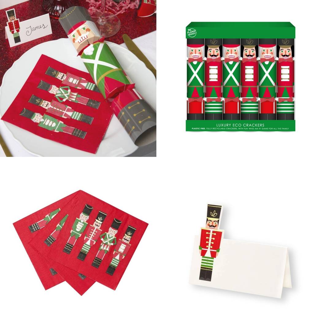 Nutcracker Christmas Table Setting Pack By Bunting & Barrow ...