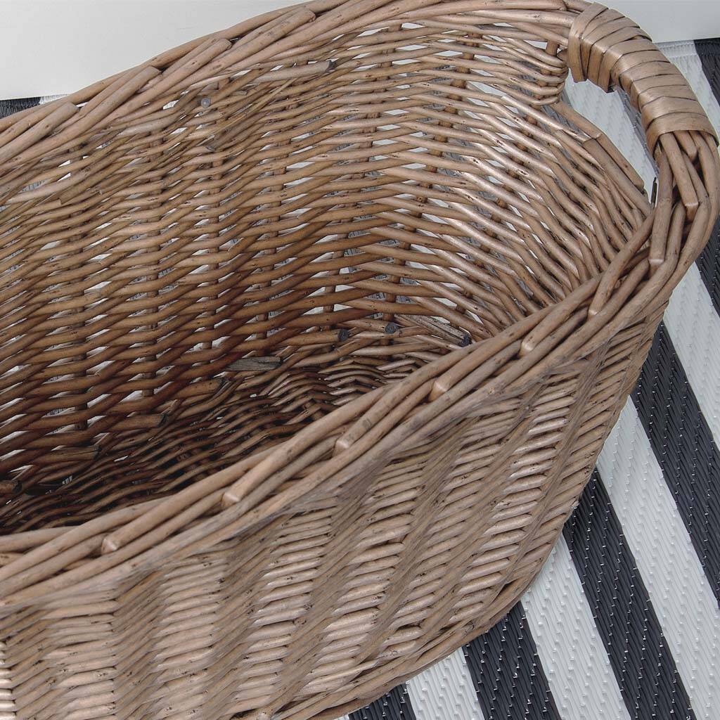 Wicker Bathroom Loo Roll Storage Basket By Dibor | notonthehighstreet.com