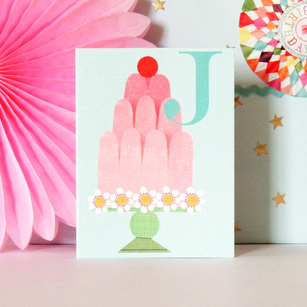 Mini J For Jelly Card By Kali Stileman Publishing