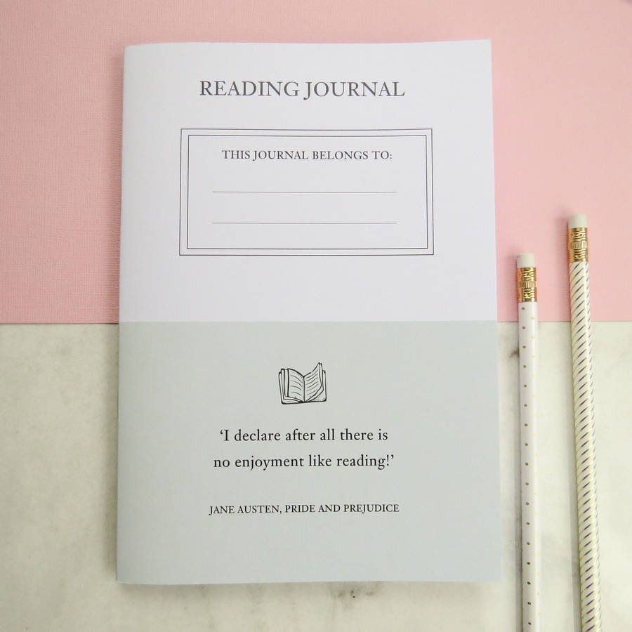 Reading Journal By Literary Emporium Notonthehighstreet