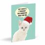 Get Over It, I Thought The Hamster Was For Me! Card By Dialectable | notonthehighstreet.com