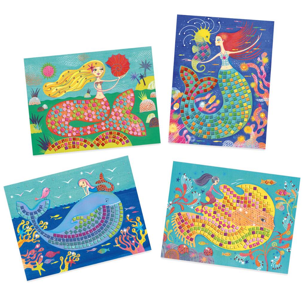 Make Your Own Mosaics By Numbers Craft Kits By Crafts4 Kids ...