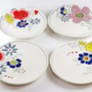 Molly Hatch Set Of Four Breakfast Plates By Bell & Blue ...