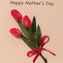 happy mothers day tulips flower bouquet card by dribblebuster ...