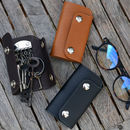 Supple Leather Key Wallet Case By Sue Lowday Leather ...