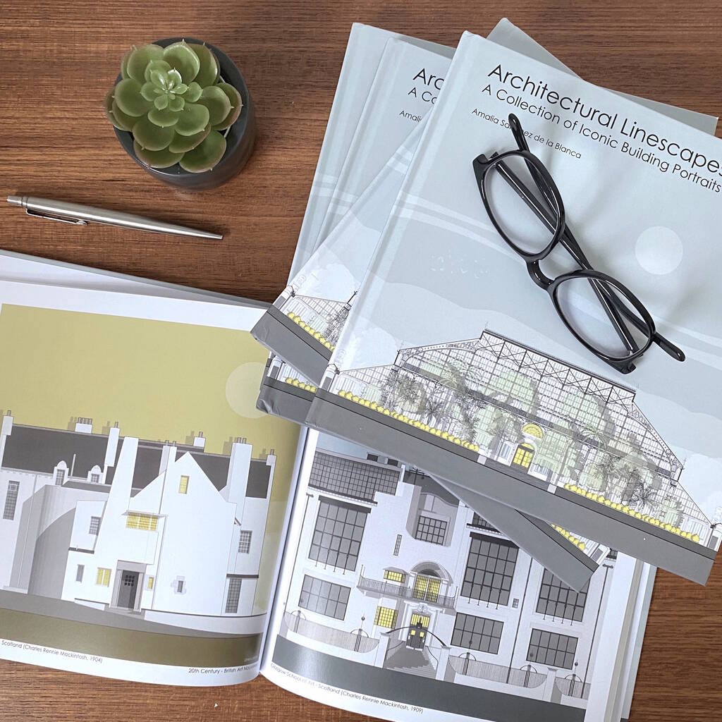 Architectural Linescapes Book By Linescapes | notonthehighstreet.com
