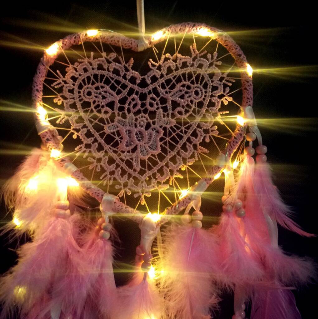 Heart Shaped Dream Catcher By GY Studio | notonthehighstreet.com