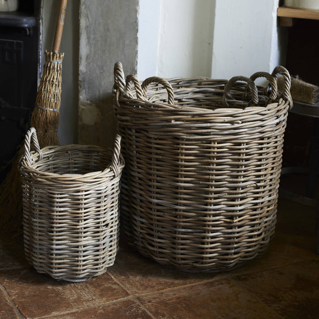 Set Of Four Baskets By Brush64 | notonthehighstreet.com
