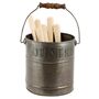 Country Kitchen Cutlery Caddy Bucket By Dibor | notonthehighstreet.com