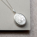 Personalised My Favourite Drawing Locket By Posh Totty Designs ...