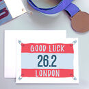 Congratulations London Marathon Card By Art Of Your Success ...