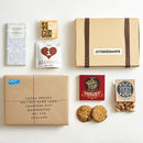 nuts and chocolate personalised letter box hamper by letter box hamper ...