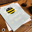 Queen Bee Card By Stripey Cats | notonthehighstreet.com