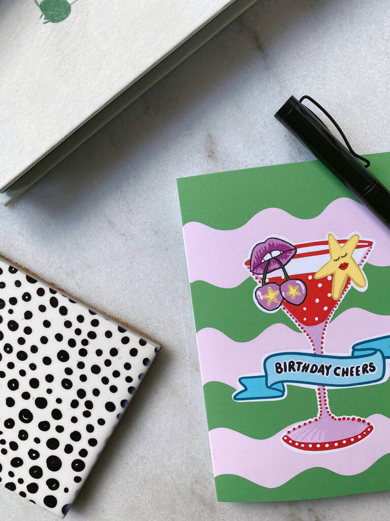 Birthday Cheers Birthday Greeting Card By Hello Melody