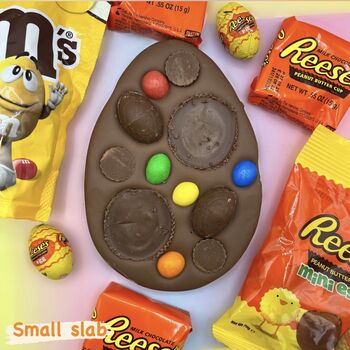 Easter Egg Chocolate Slab By Choc Til You Drop | notonthehighstreet.com
