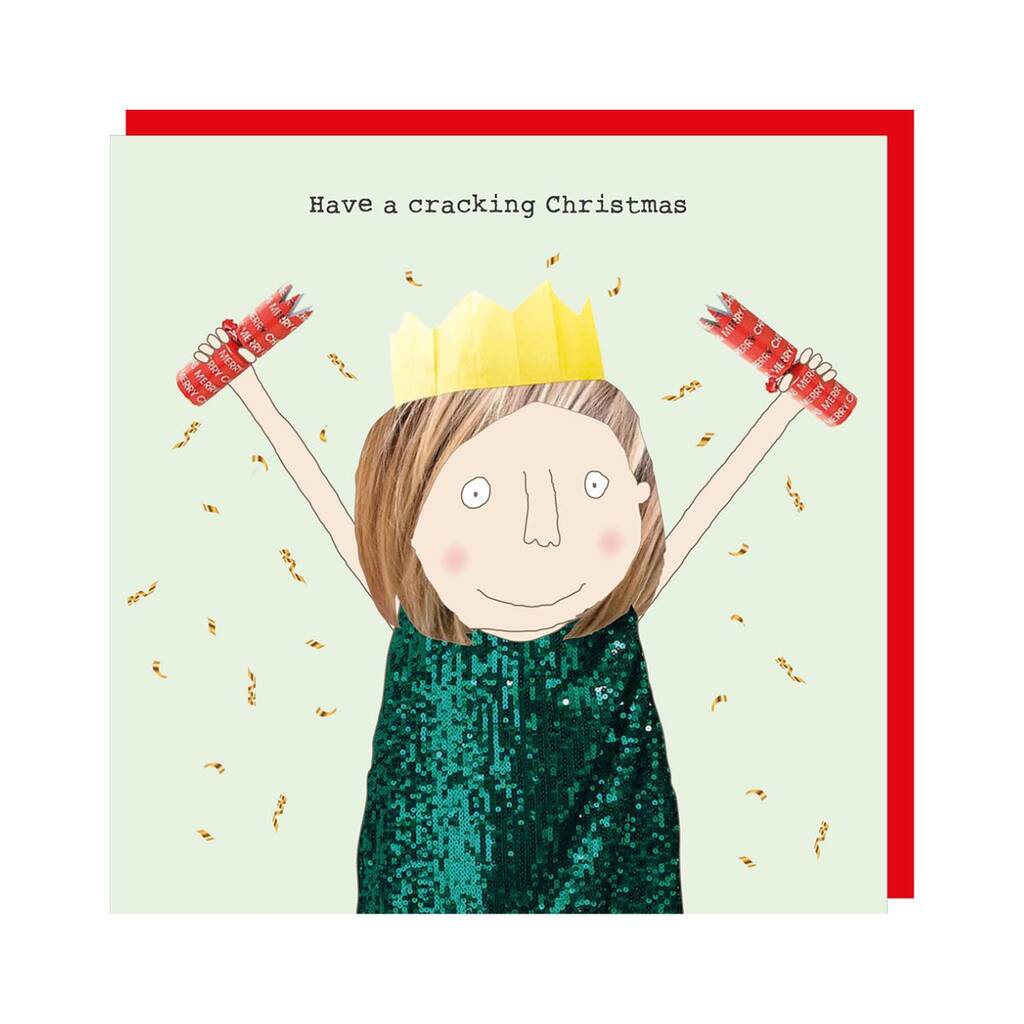 Cracking Xmas Christmas Card By Rosie Made A Thing
