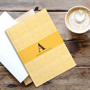 Personalised Monogram Notebook By Letterfest | notonthehighstreet.com