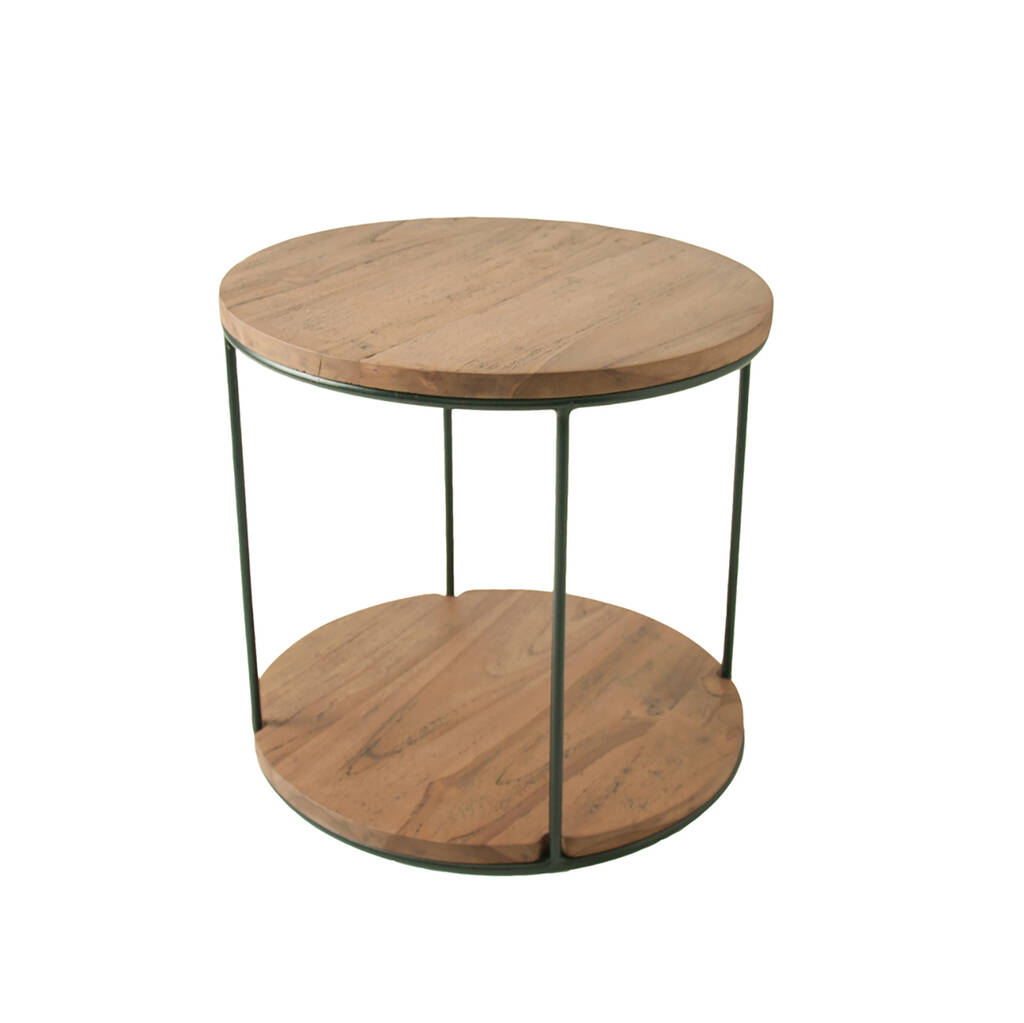 Selby Circular Two Tier Shelving Unit By The Orchard Furniture ...