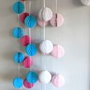 Honeycomb Paper Ball Garland All Colours By The Danes ...