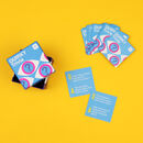 Colourful Boxes Of Themed Trivia By Postbox Party | notonthehighstreet.com