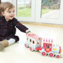 Wooden Train With Removable People And Carriage By Jammtoys Wooden Toys ...