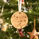 Family Constellation Christmas Tree Decoration By Betsy Benn ...