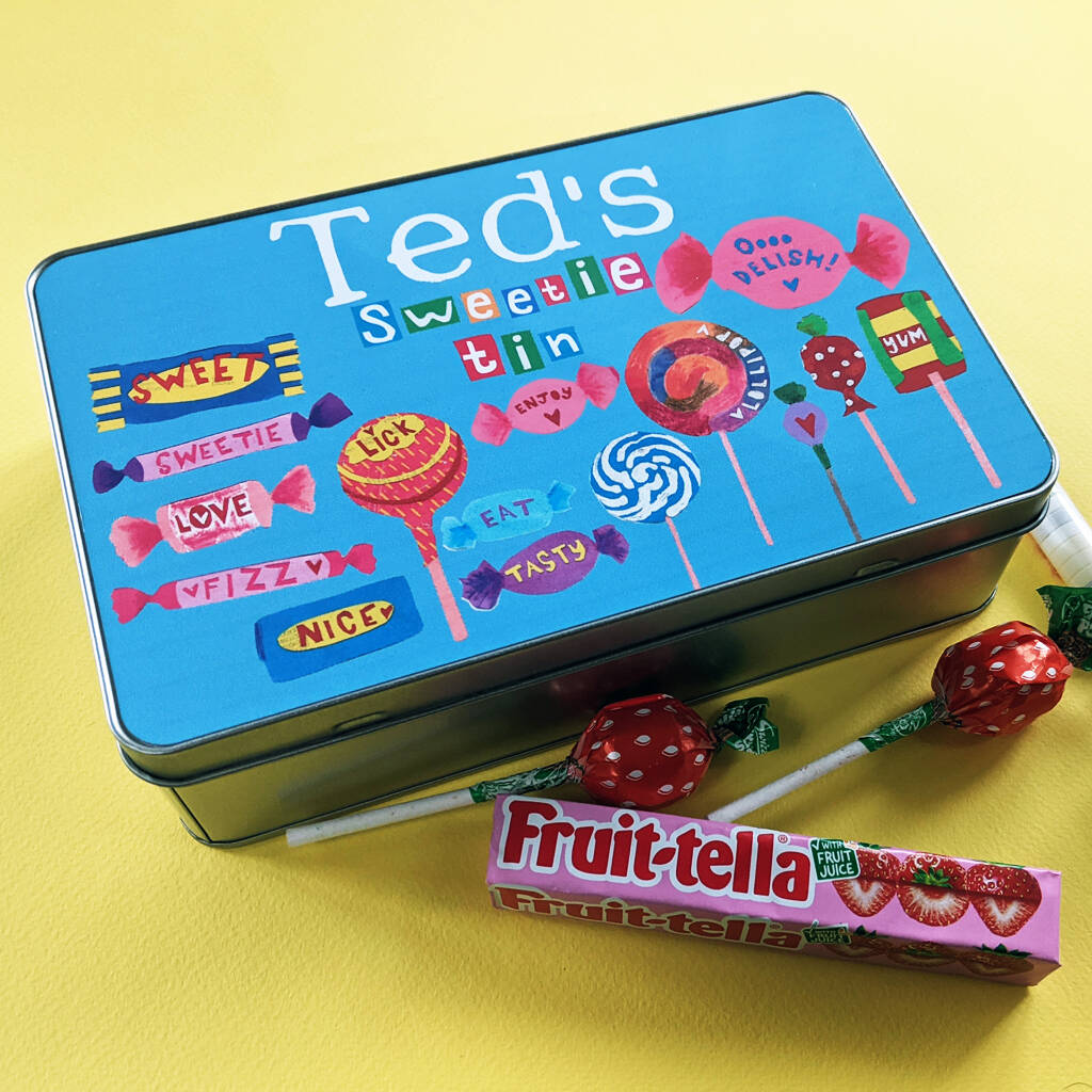 Personalised Sweet Tin By Alice Palace | notonthehighstreet.com
