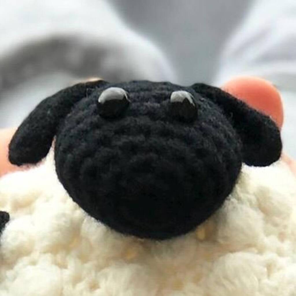 Luxury Bobble Sheep Crochet Kit By Knitty Litter