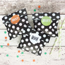 Halloween Spotty Party Bags And Stickers By Little Cherub Design ...