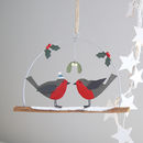 robin romance hanging decoration by clem & co | notonthehighstreet.com