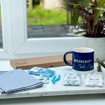 Blue Velvet Letterbox Sweets Gift Box By sweets in the post ...