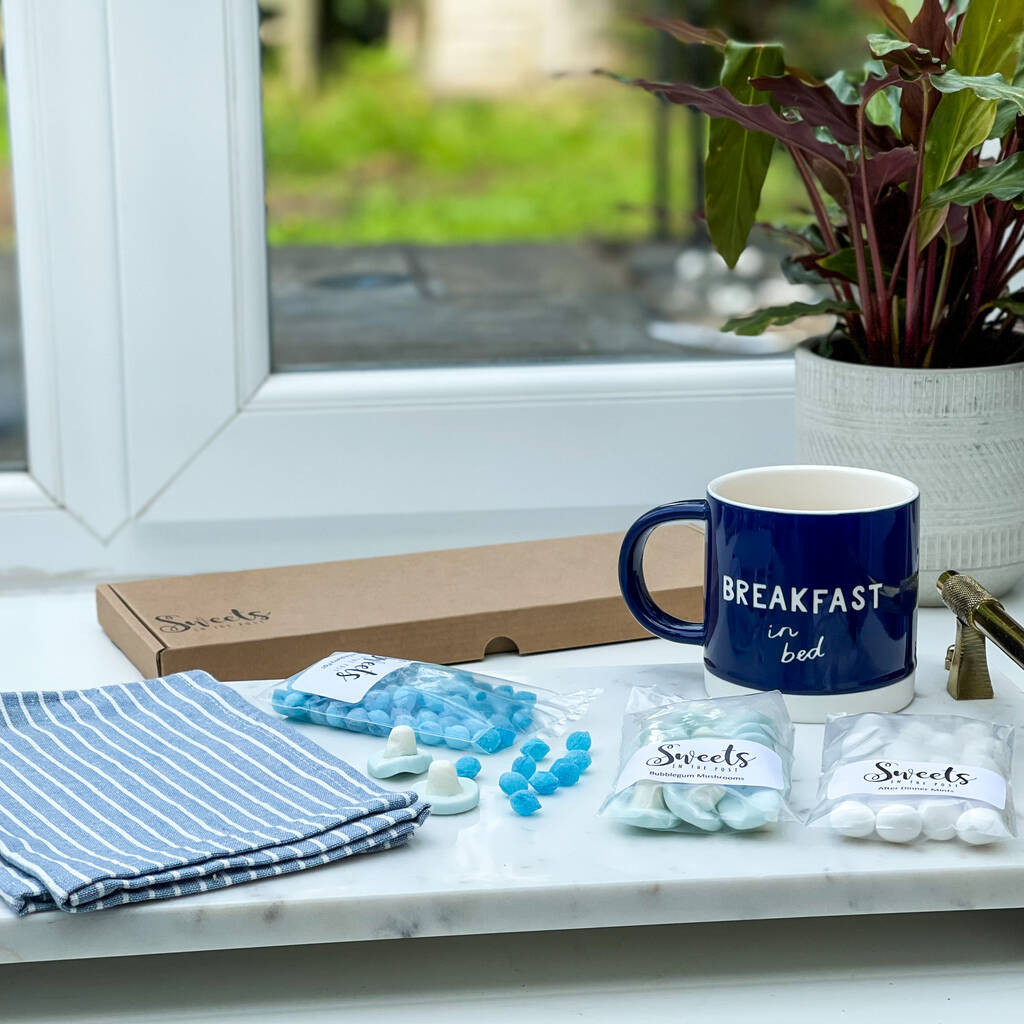 Blue Velvet Letterbox Sweets Gift Box By sweets in the post ...