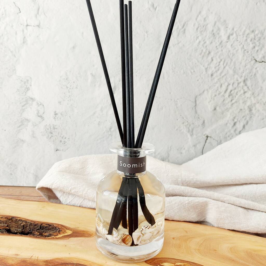 Sea Salt And Marine Flora Reed Diffuser By Soomish | notonthehighstreet.com