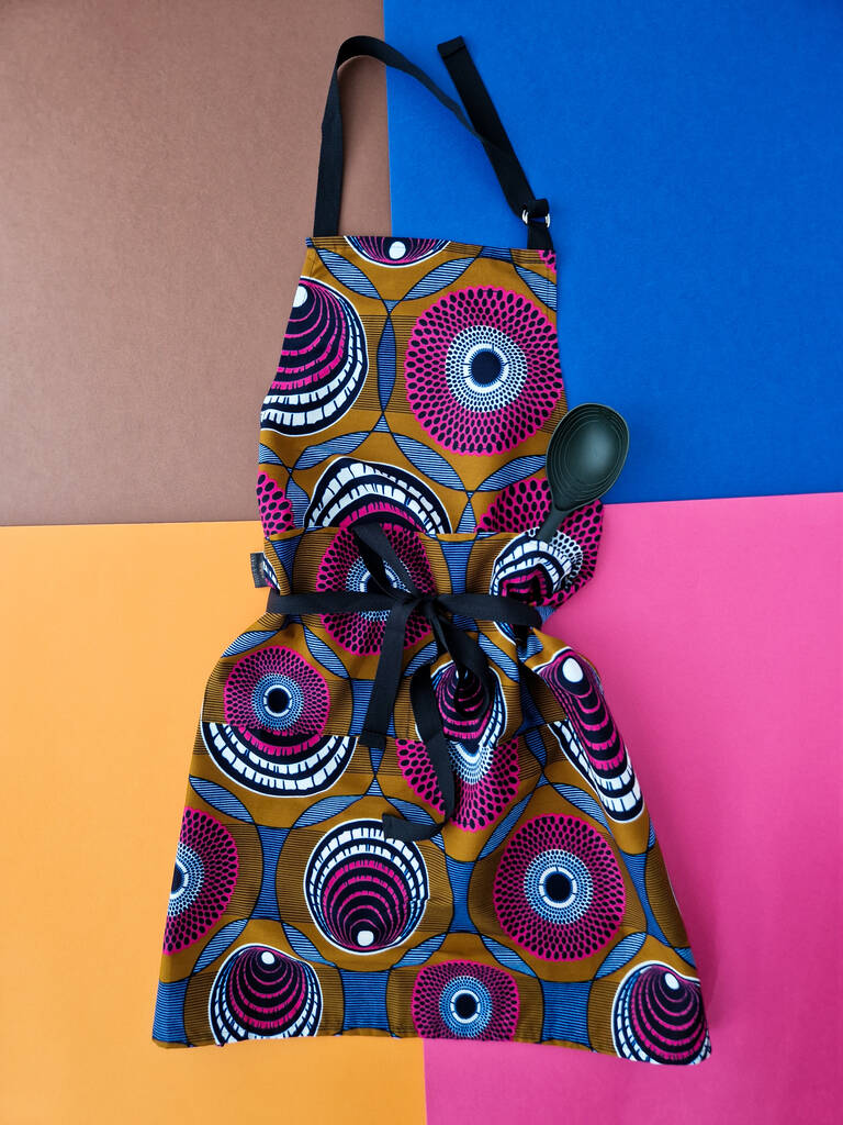 African Print Apron | Bukayo Print By Lolly & Kiks