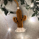 Make Your Own Mini Macrame Cactus Craft Kit By Making Things Happen ...