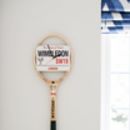 Wimbledon Tennis Racket Wall Clock By Vyconic | notonthehighstreet.com