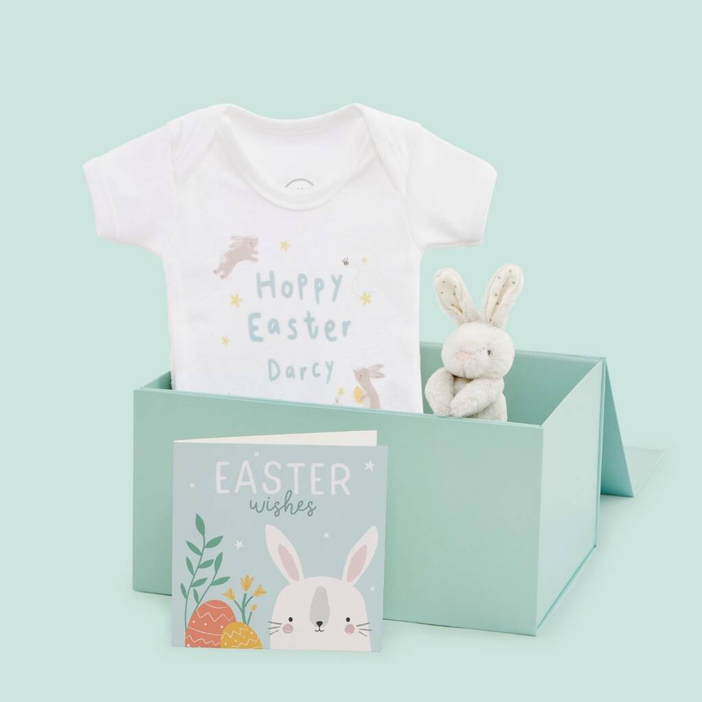 Personalised Hoppy Easter Set By My 1st Years | notonthehighstreet.com