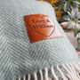 Couples Personalised Throw By Stabo | notonthehighstreet.com