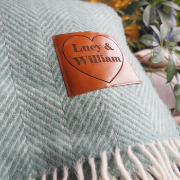 Couples Personalised Throw By Stabo | notonthehighstreet.com