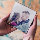 Personalised Glazed Ceramic Photo Tile By The Drifting Bear Co ...