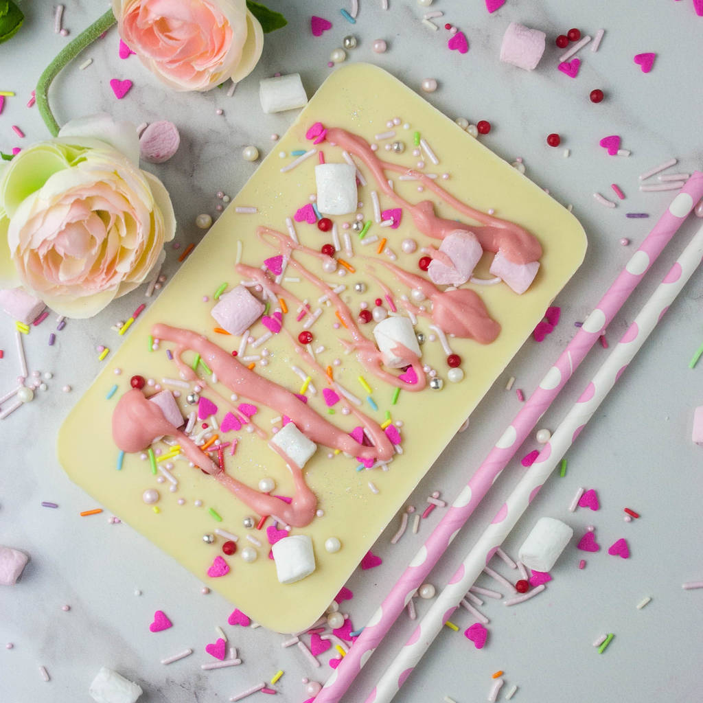 unicorn chocolate slabb by the slabb | notonthehighstreet.com