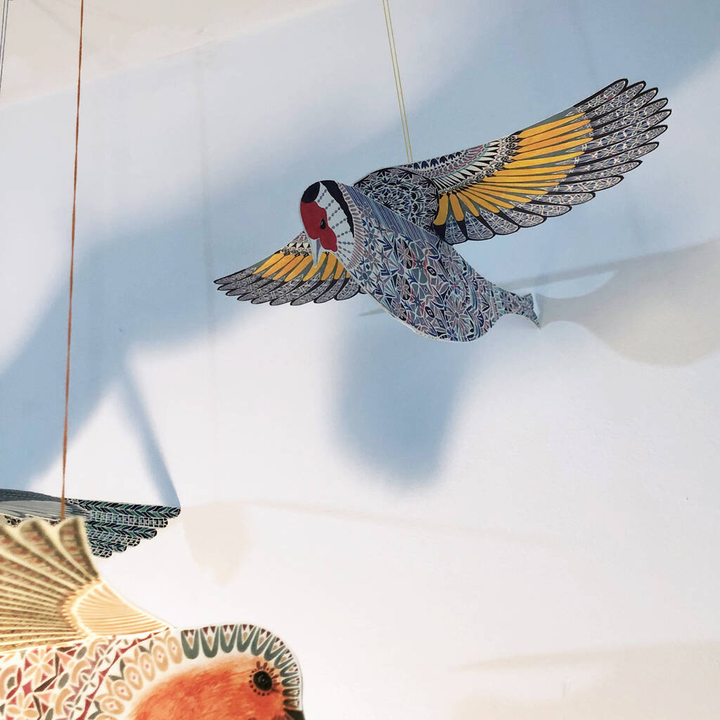Pop Up Bird Decoration Kit By Prism of Starlings | notonthehighstreet.com