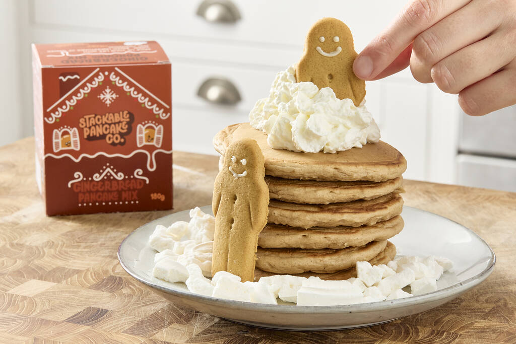 Gingerbread Pancake Mix By The Stackable Pancake Co ...